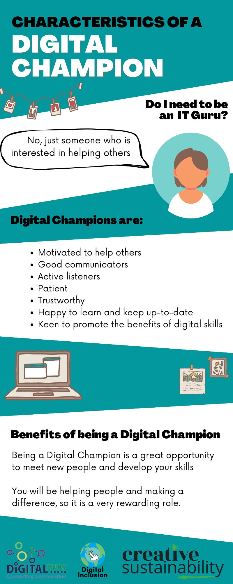 Becoming a Digital Champion - Creative Sustainability
